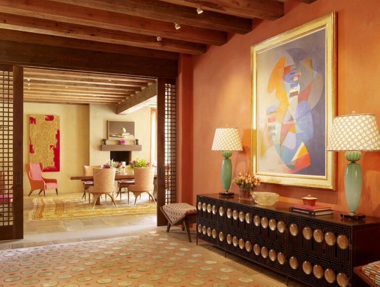 Bold colors in the design of a stylish home – House-Diaries.com