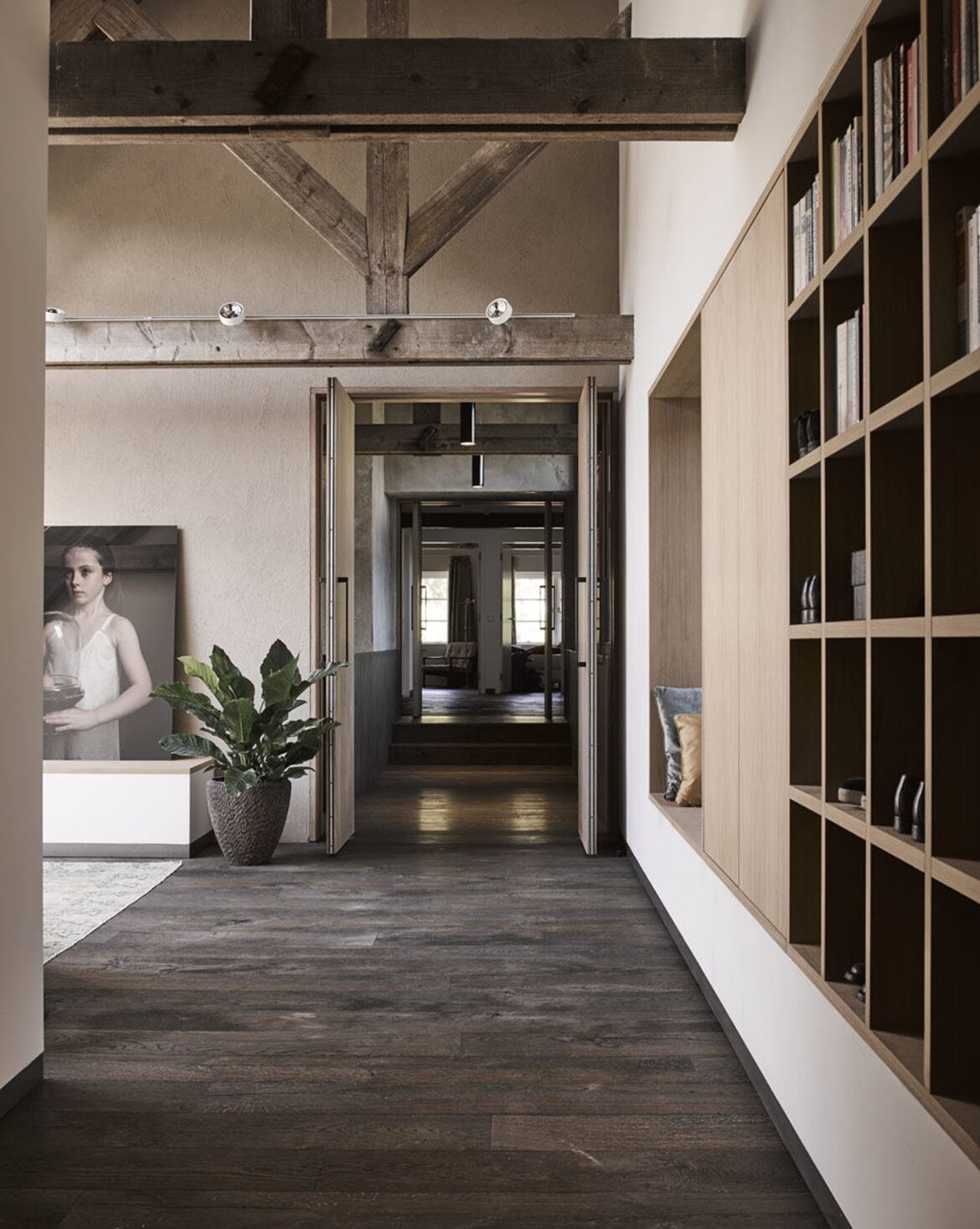 Modern architecture combines nature, old buildings and contemporary ...